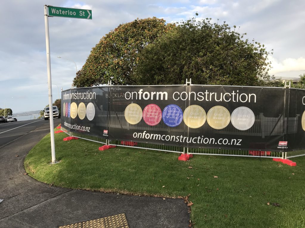 Construction Fencewrap - Rapid Temporary Fencing